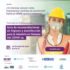 Lanzamiento - Guía de recomendaciones de higiene y desinfección para la ...